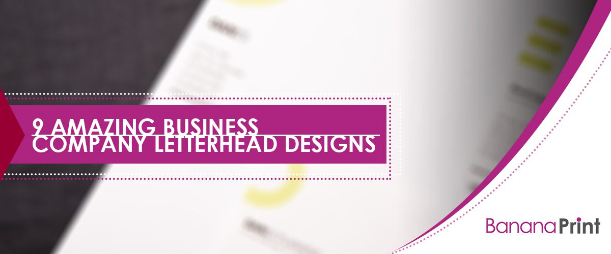 9 Amazing Business/ Company Letterhead Designs [Includes Template]