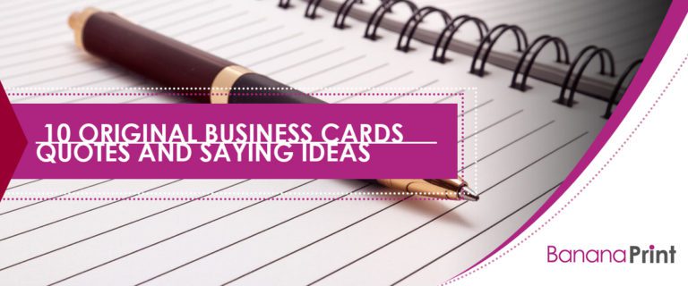 10 Original Business Cards Quotes and Saying Ideas